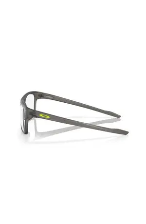 Oakley 55mm Rectangle Full Rim Optical Glasses - Grey