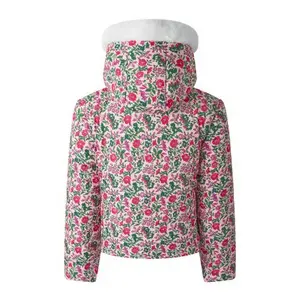RACHEL RILEY Floral Hooded Puffer Jacket