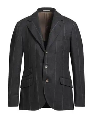 Brunello Cucinelli Blazer Charcoal Size Wool, Silk, Cashmere - Grey