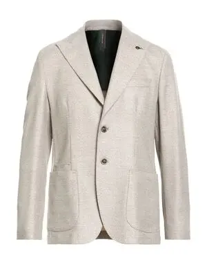 PAOLONI Blazer In Light Virgin Wool And Elastane