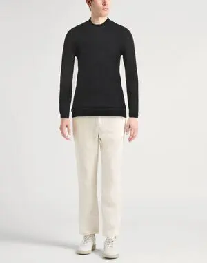 John Varvatos Turtleneck Alpaca Wool And Silk Knit