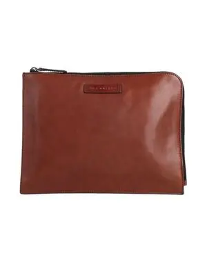 THE BRIDGE Leather Document Case - Brown