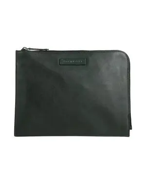 THE BRIDGE Leather Document Case - Green