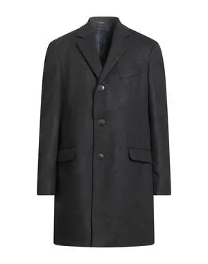 HACKETT Single-breasted Wool And Cashmere Coat