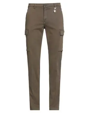 MANUEL RITZ Cotton Blend Cargo Pants - Green