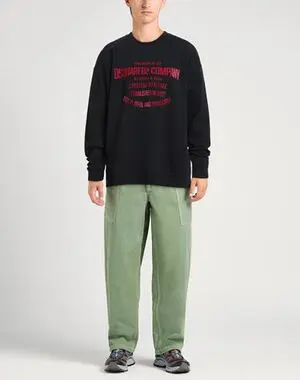 Dsquared2 Cotton Fleece Sweatshirt - Black