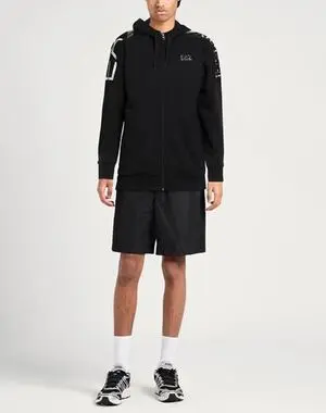 EA7 Hooded Sweatshirt With Zip Fastening