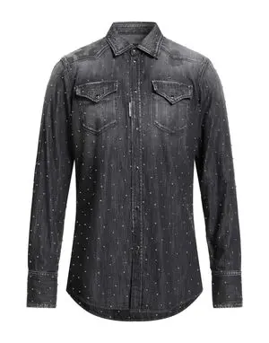 Dsquared2 Denim Shirt Size Cotton, Brass