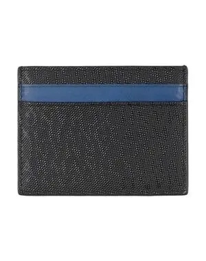 Armani Exchange Cardholder Polyester, Cotton, Pvc Polyvinyl Chloride - Black