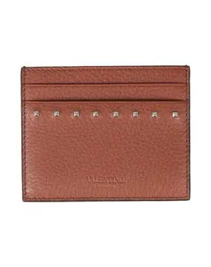 Valentino Garavani Cardholder Leather - Brown