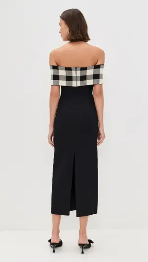 Posse Pippa Off-shoulder Maxi Dress