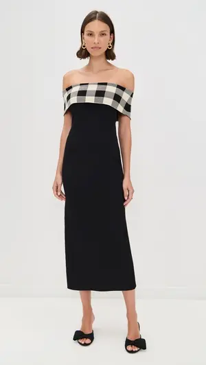 Posse Pippa Off-shoulder Maxi Dress