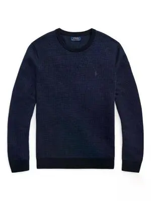 Polo Ralph Lauren Crew-neck Wool Sweater - Blue