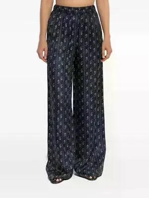 Tory Burch Paisley Print Wide-leg Trousers