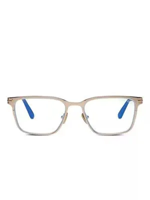 TOM FORD Rectangle-frame Glasses - Grey