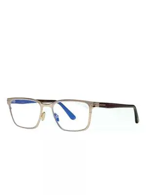 TOM FORD Rectangle-frame Glasses - Grey