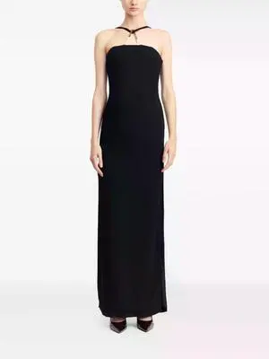 16Arlington Ilian Crêpe Gown - Black
