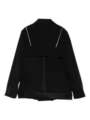 UNDERCOVERISM Double-breasted Blazer With Zip Detail