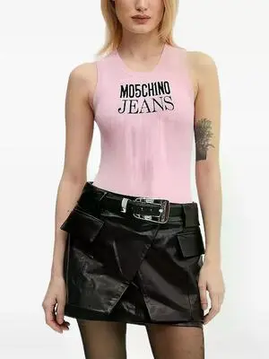 Moschino Jeans Round Neck Camis Tanks For Women