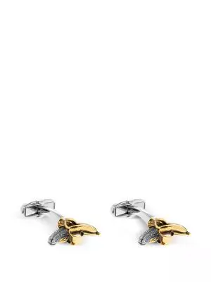 Paul Smith Banana-peel Cufflinks - Silver
