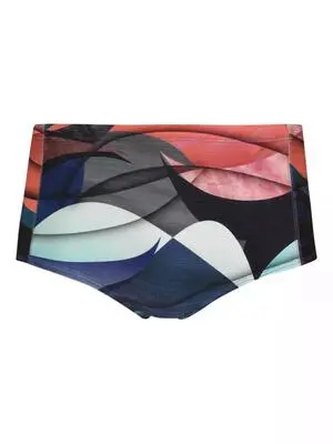 LYGIA & NANNY Printed Swim Trunks - Blue