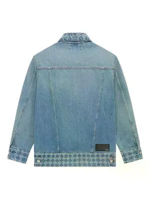 Amiri Ma Quad Jacquard Denim Jacket