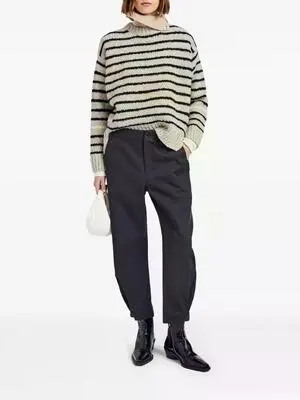 Proenza Schouler White Label Button-fastening Cuffed Trousers