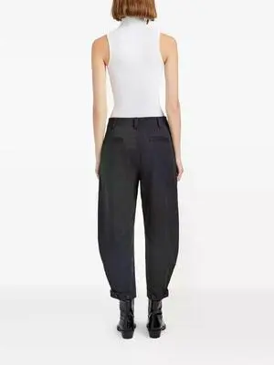 Proenza Schouler White Label Button-fastening Cuffed Trousers