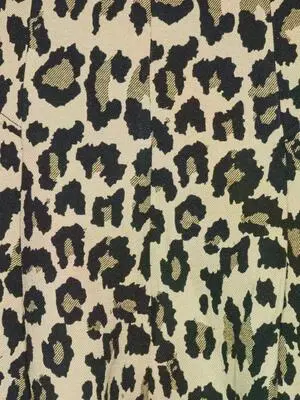 ROTATE BY BIRGER CHRISTENSEN Leopard-print Trousers