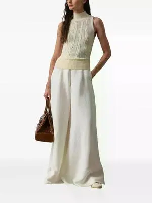 Ralph Lauren Roll-neck Cable-knit Vest