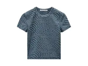 Alexander Wang Jacquard Logo Baby T-shirt - Graphite