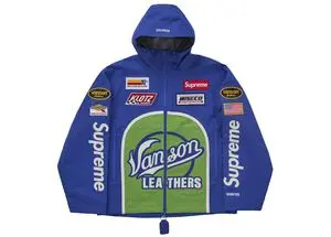 Supreme Supreme Vanson Leathers Gore-Tex Shell Jacket Royal