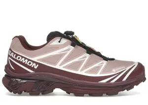 SALOMON Xt-6 Gore-tex Sneakers - Mahogany Rose/tawny Port/black