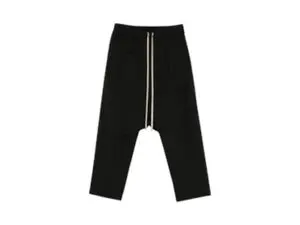Rick Owens Drawstring Cropped Trousers