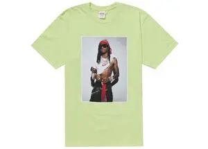 Supreme Playboi Carti Tee Shirt - Pale Green