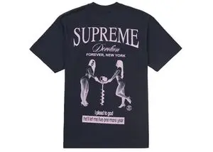 Supreme Devotion Tee Shirt - Navy Blue