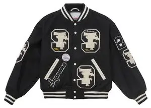 Supreme Drill Team Varsity Jacket - Black