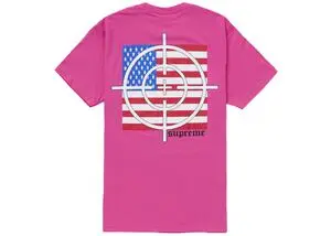 Supreme Target Tee Shirt - Fuchsia