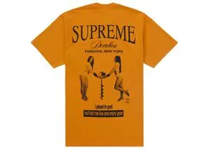 Supreme Devotion Tee Shirt - Orange