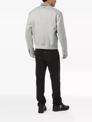 BILLIONAIRE Buttoned Bomber Jacket