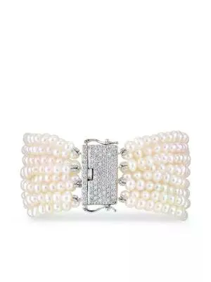ANABELA CHAN Vermeil Pearl Bracelet - Silver