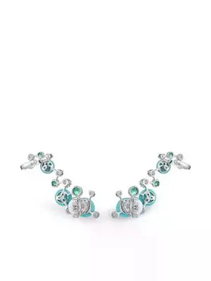 ANABELA CHAN 14k White Gold Diamond Ear Cuffs