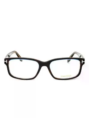 TOM FORD Square Full-rim Glasses - Black