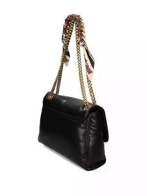 Just Cavalli Padded Shoulder Bag With Chain Strap