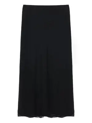 TOTEME Satin Midi Slip Skirt