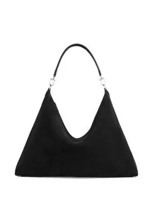 TOTEME Bevel Suede Shoulder Bag - Blue