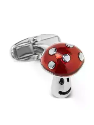 Paul Smith Mushroom-design Cufflinks - Silver