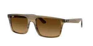 Striped Green (gradient Brown)
