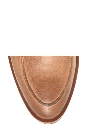 Kork-Ease® Almond Toe Bootie - Brown Leather
