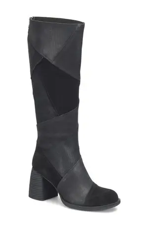 KORK-EASE® Asbee Knee High Boot - Black Combo